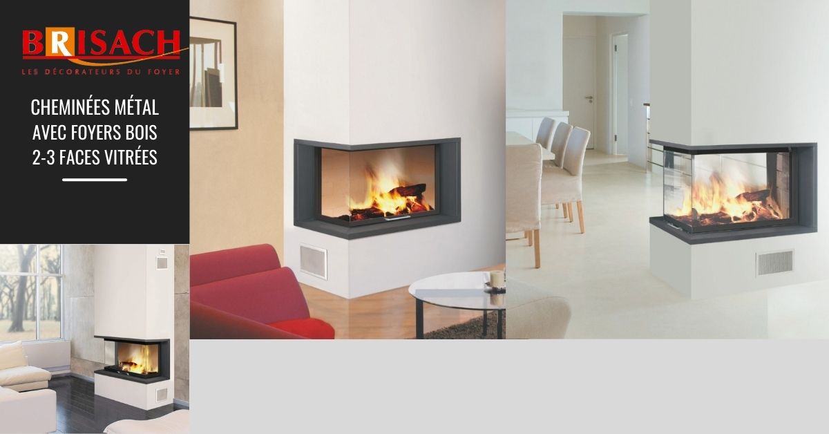 Pli - Cheminée Métal Design - Brisach